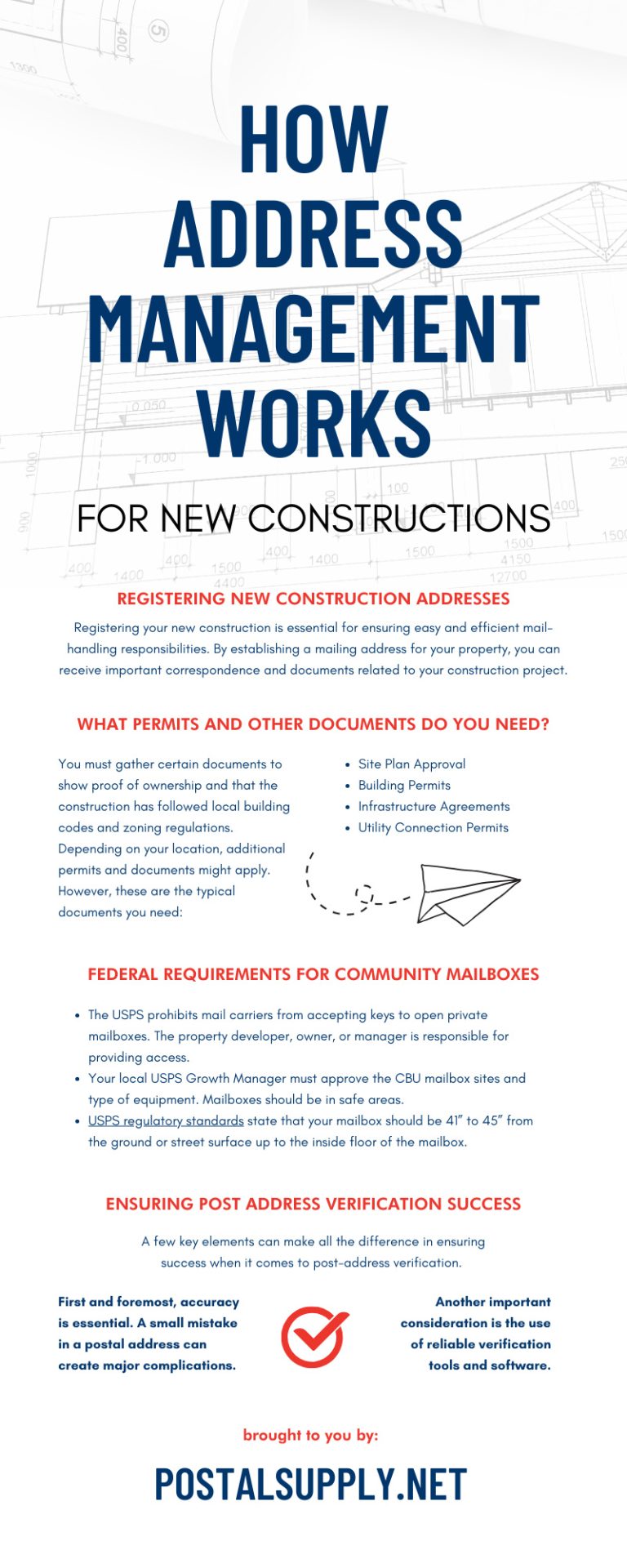 How Address Management Works for New Constructions
